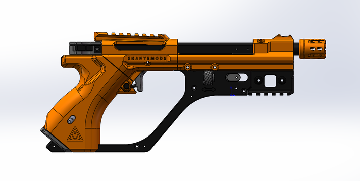 Shanye GrainRain GuYu Single Shot Breech Load Blaster – Phantom Toys